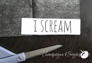 I Scream, U Scream, DIY Ice Cream Bowls for Summer Holidays - Champagne ...