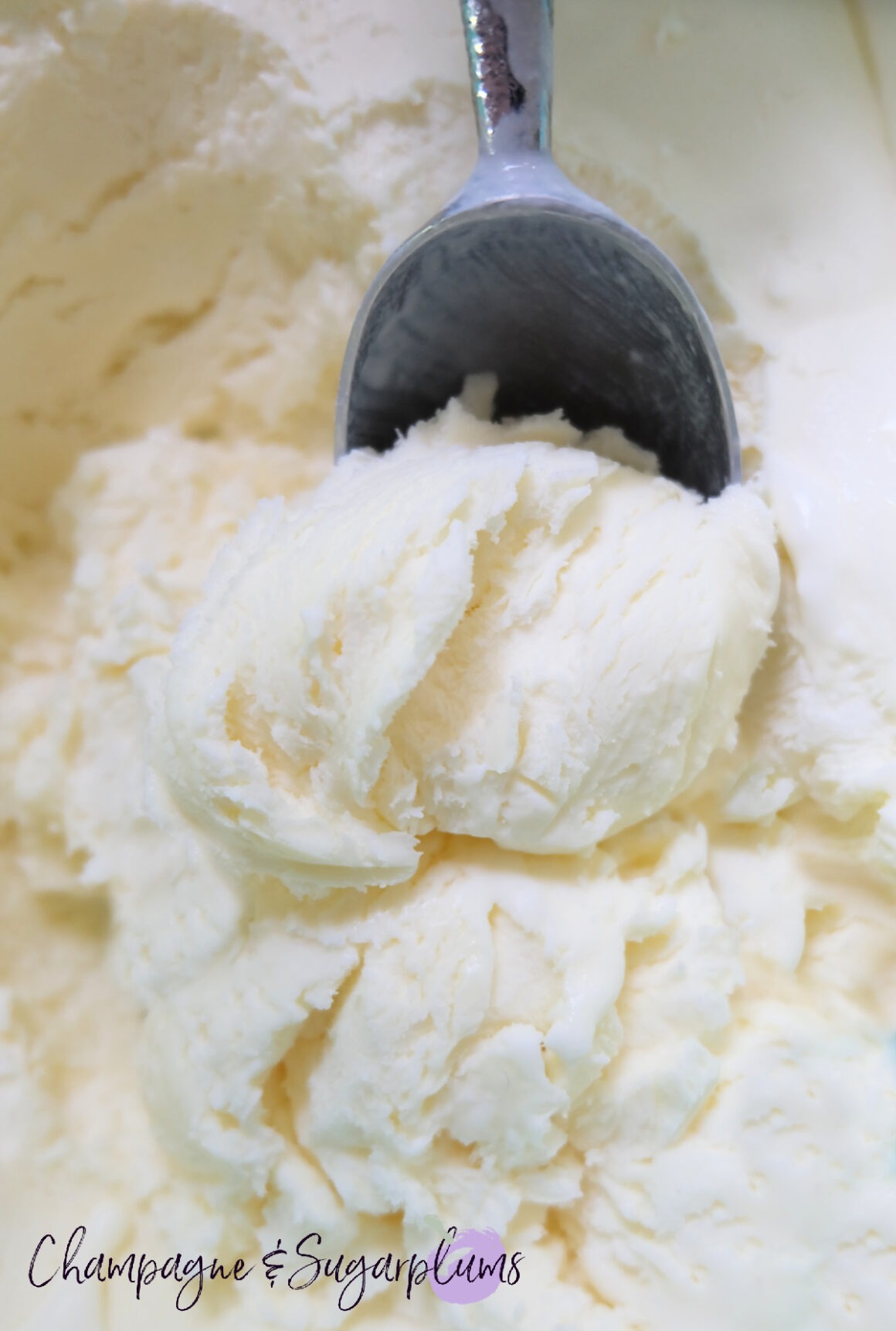 Easy Homemade Almond Ice Cream Recipe - Champagne and Sugarplums