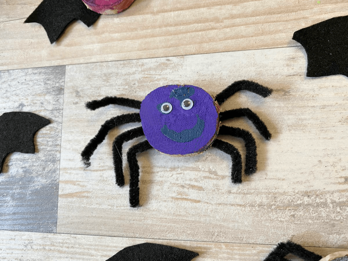 Dancing Bats and Spiders Halloween Kids Craft - Champagne and Sugarplums