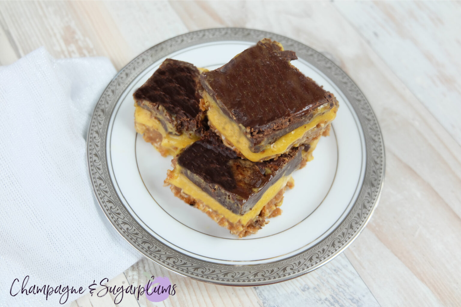 Easy Pumpkin Nanaimo Bar Recipe - Champagne and Sugarplums