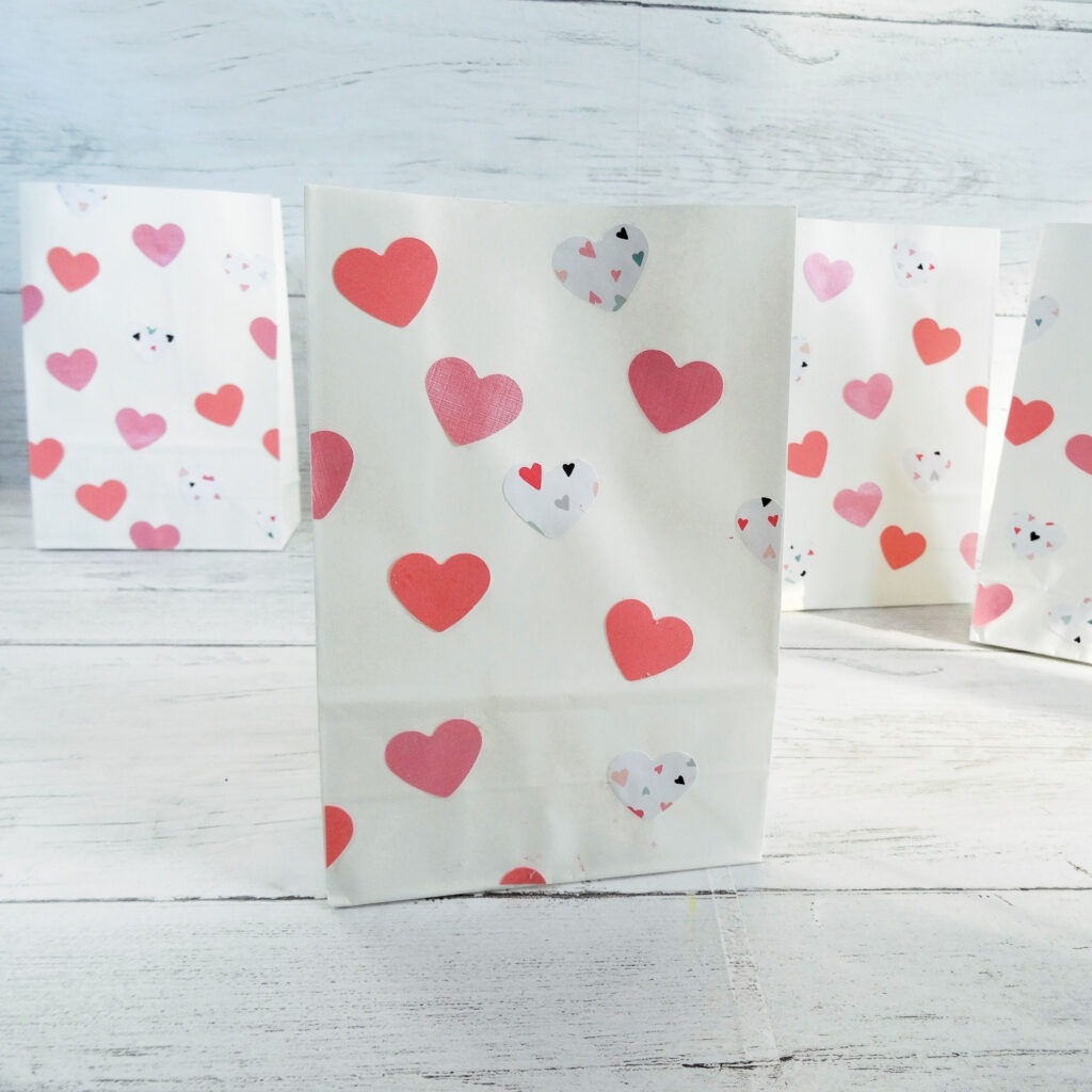 Easy Valentine's Day Treat Bags - Champagne and Sugarplums