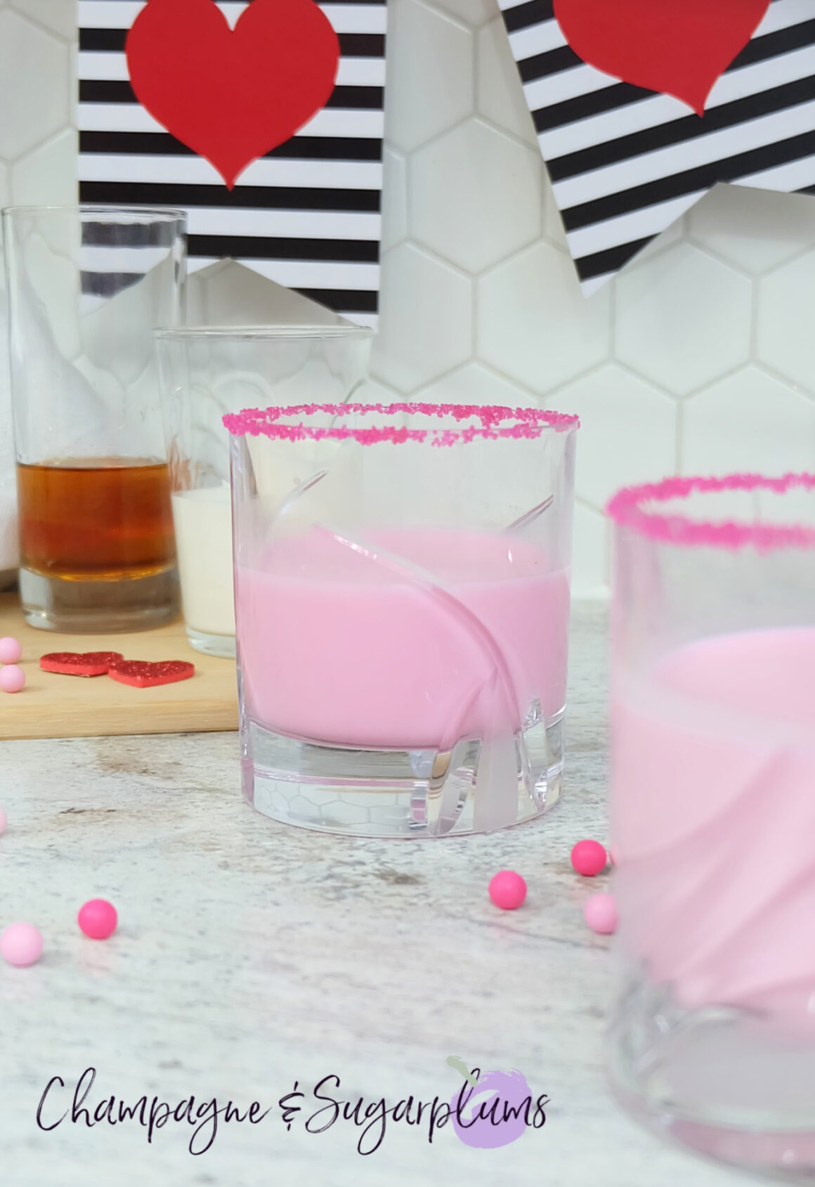 Pink Amaretto and Cream - Champagne and Sugarplums