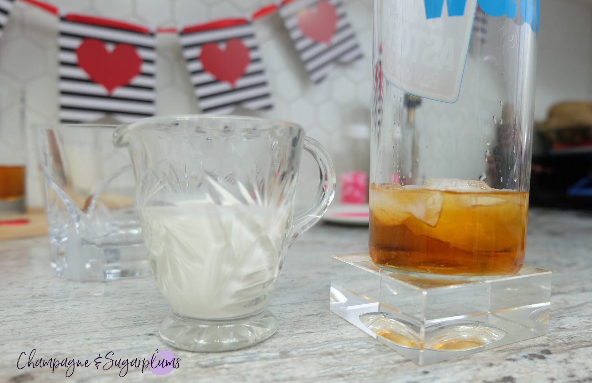 Pink Amaretto and Cream - Champagne and Sugarplums