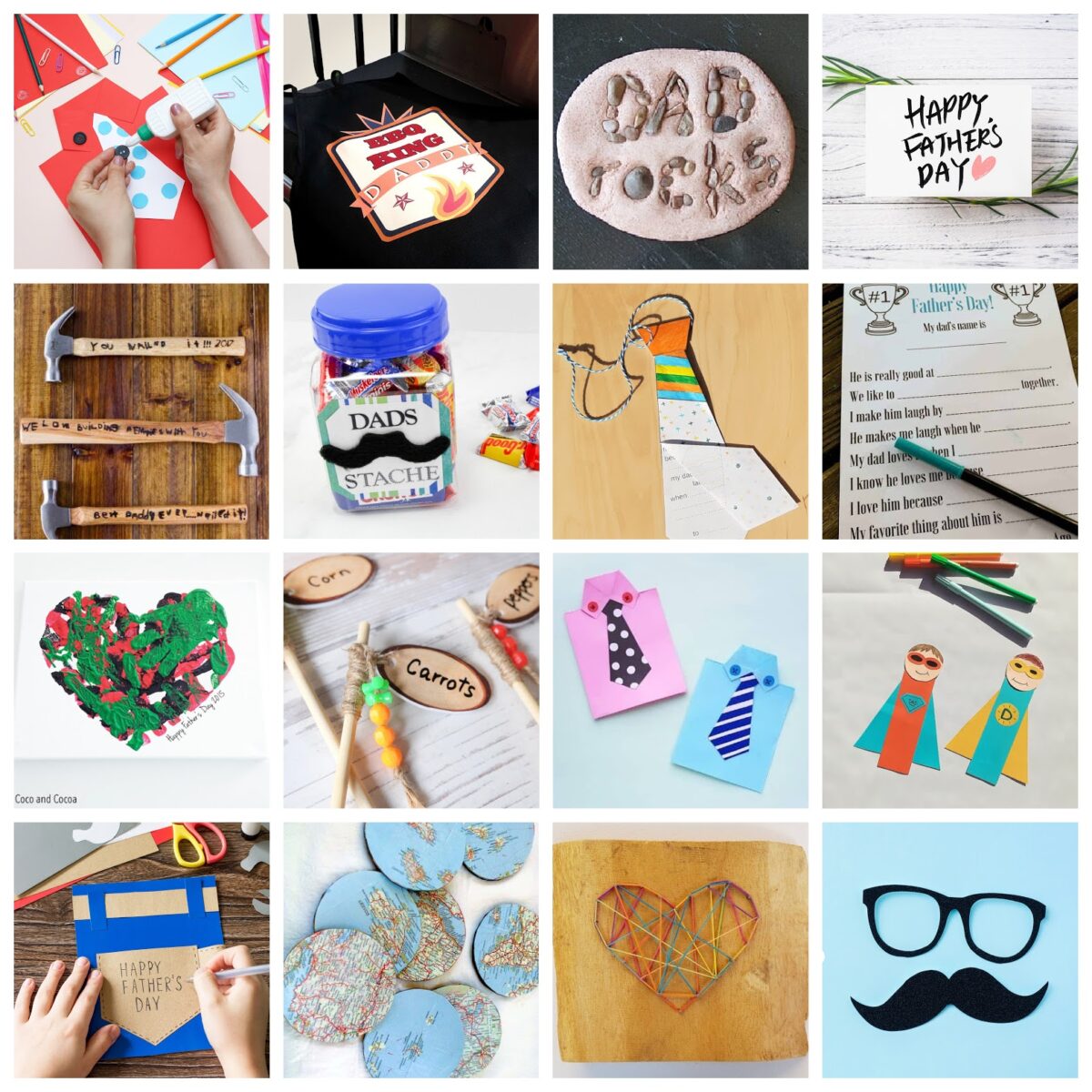 Fun Father's Day Crafts That Kids Can Make - Champagne and Sugarplums