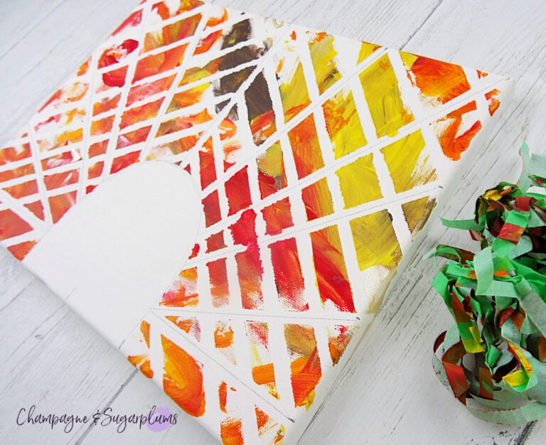 Toddler Turkey Art - Fun and Learning - Champagne and Sugarplums