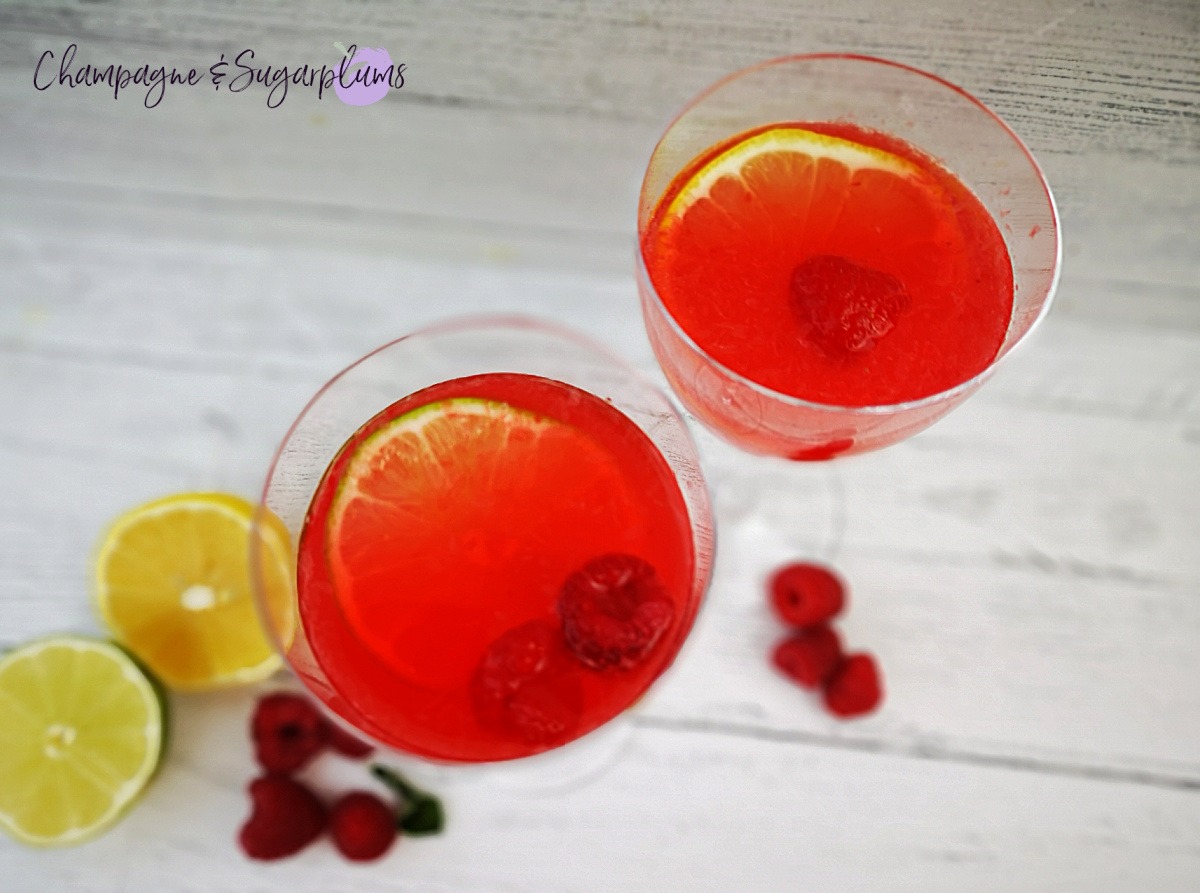 Berry In Love Mocktail - Champagne and Sugarplums
