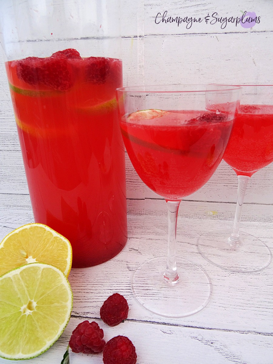 Berry In Love Mocktail - Champagne and Sugarplums