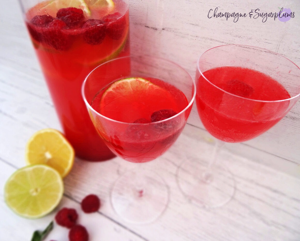 Berry In Love Mocktail - Champagne and Sugarplums