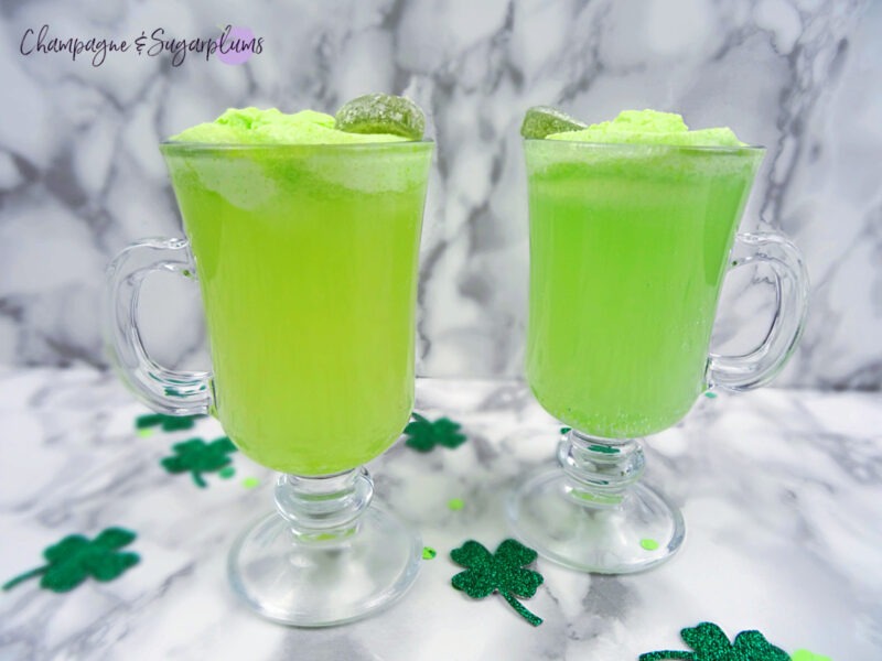 Lucky Lychee Mocktail - Champagne and Sugarplums