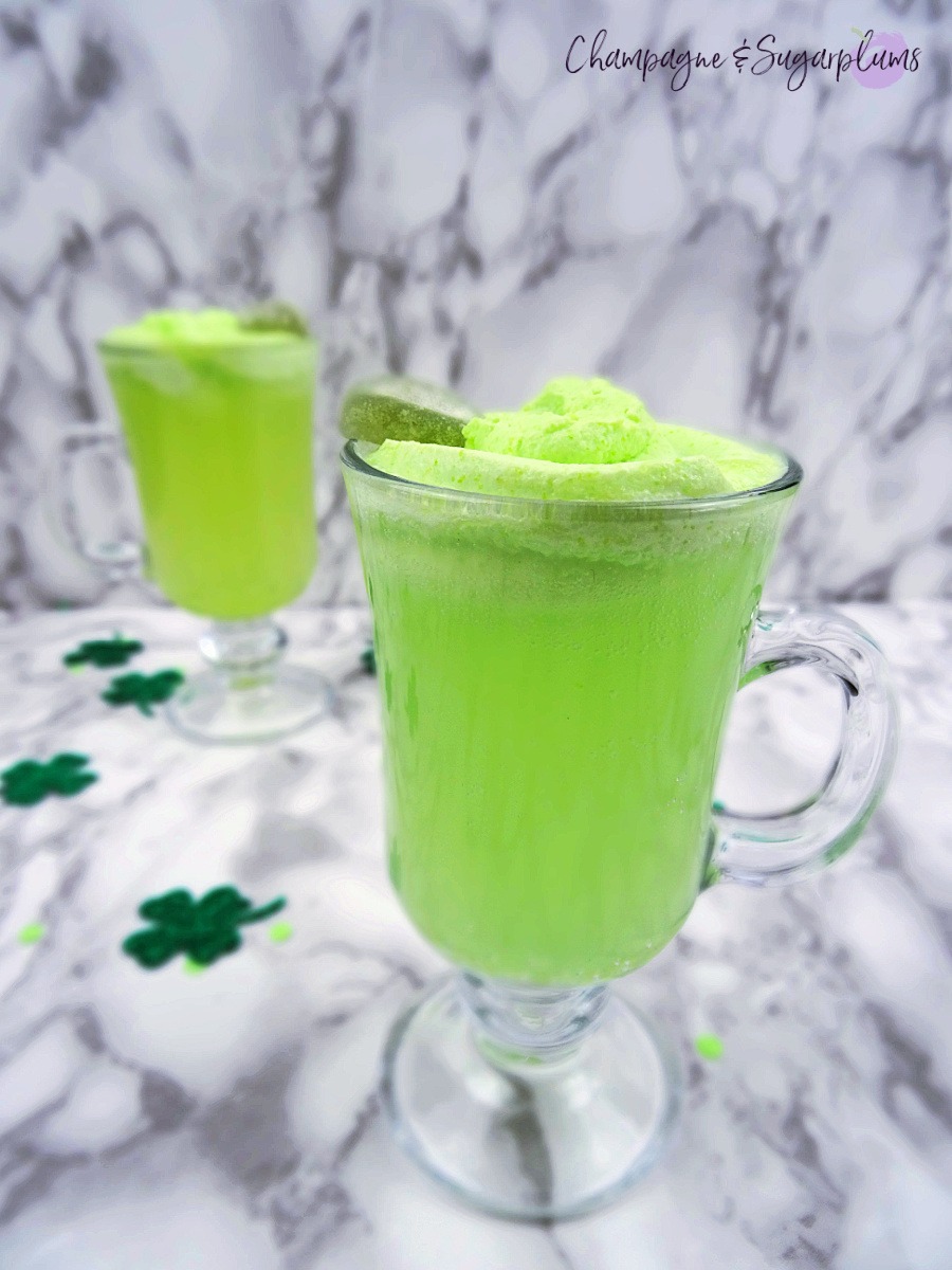 Lucky Lychee Mocktail - Champagne and Sugarplums