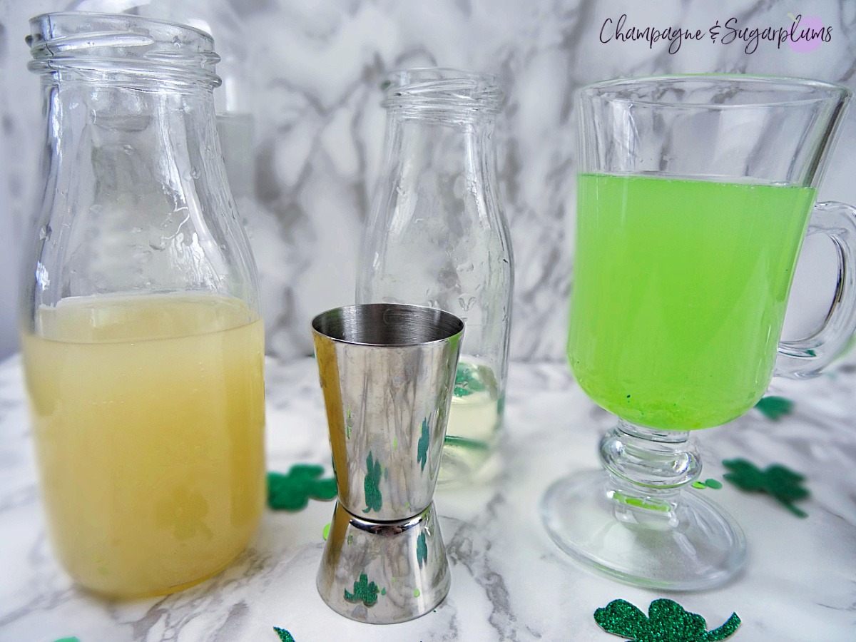 Lucky Lychee Mocktail - Champagne and Sugarplums