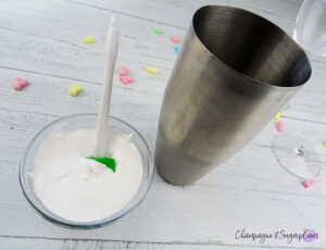 Marshmallow Fluff Mocktail - Champagne and Sugarplums