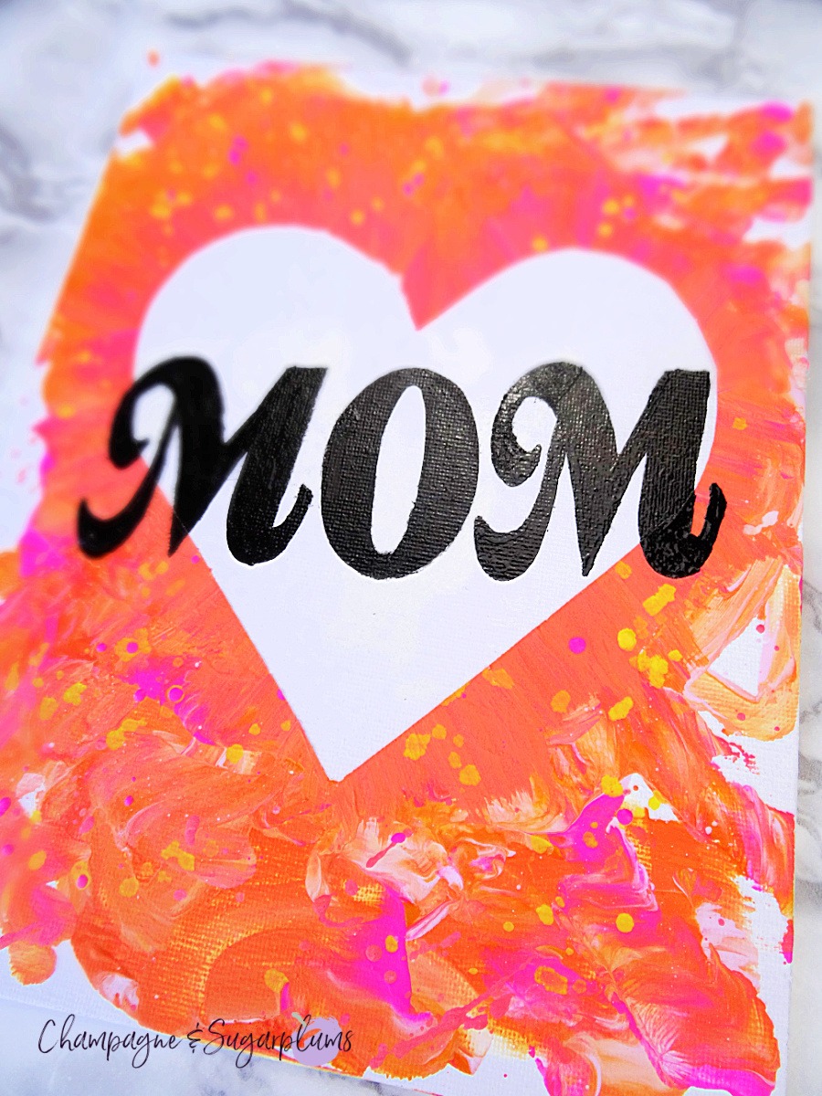 Kid's Craft: Mother's Day Heart - Champagne and Sugarplums