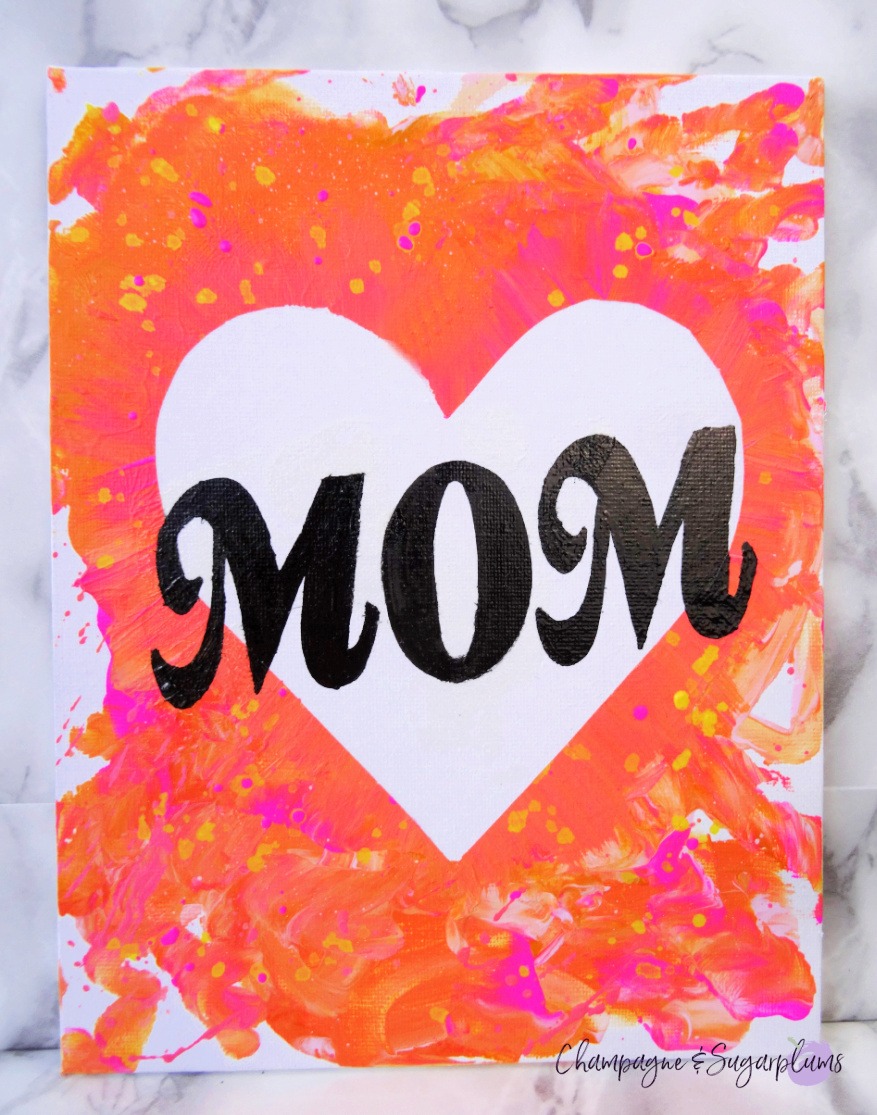 Kid's Craft: Mother's Day Heart - Champagne and Sugarplums