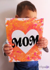 Kid's Craft: Mother's Day Heart - Champagne and Sugarplums