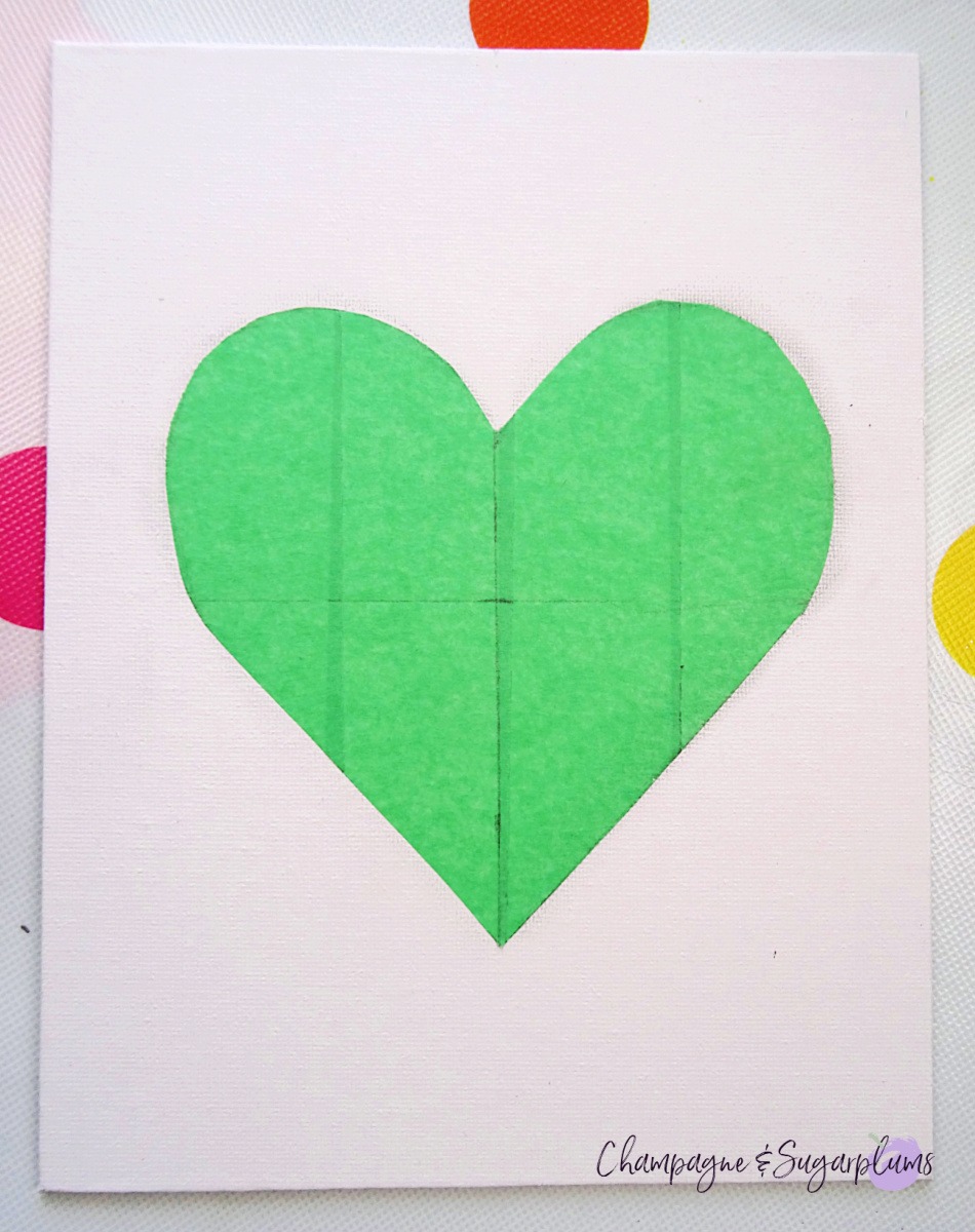 Kid's Craft: Mother's Day Heart - Champagne and Sugarplums