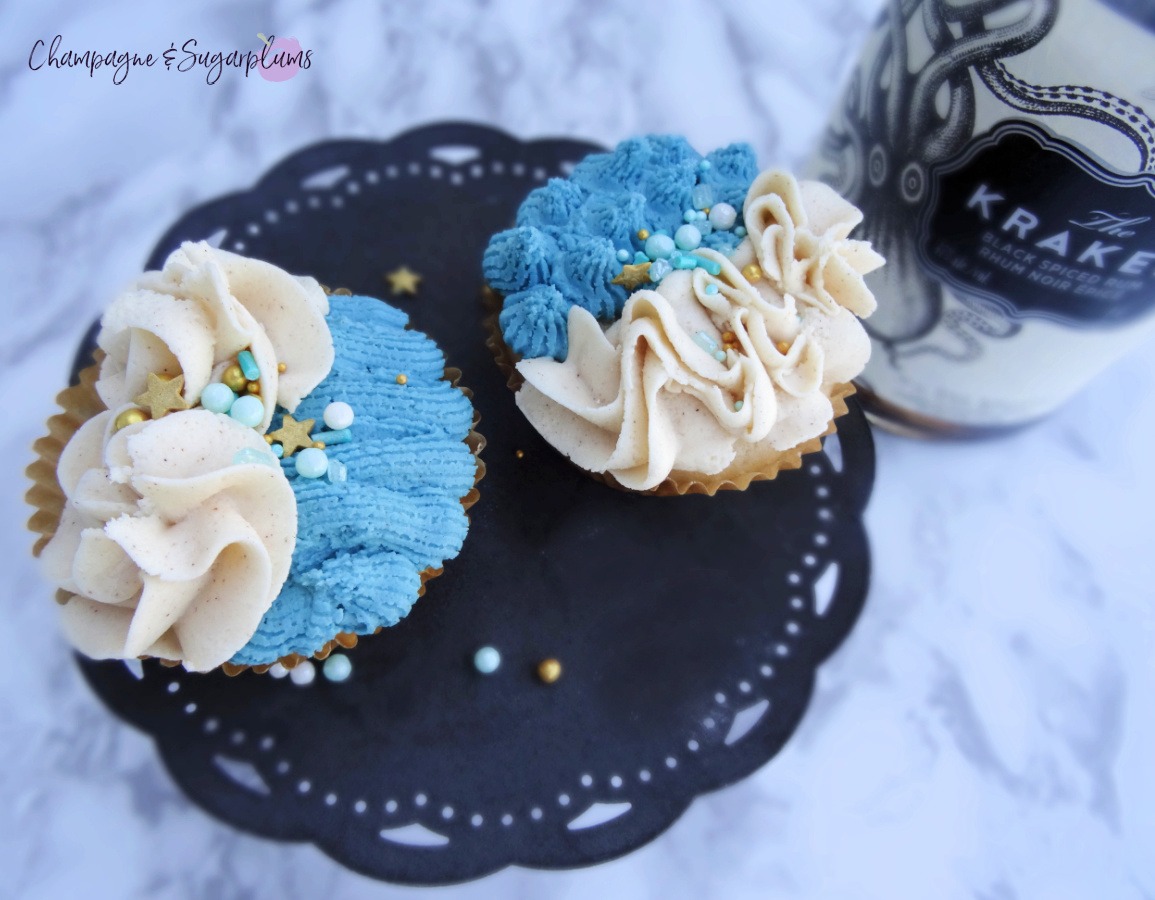 Spiced Rum Cupcakes - Champagne and Sugarplums