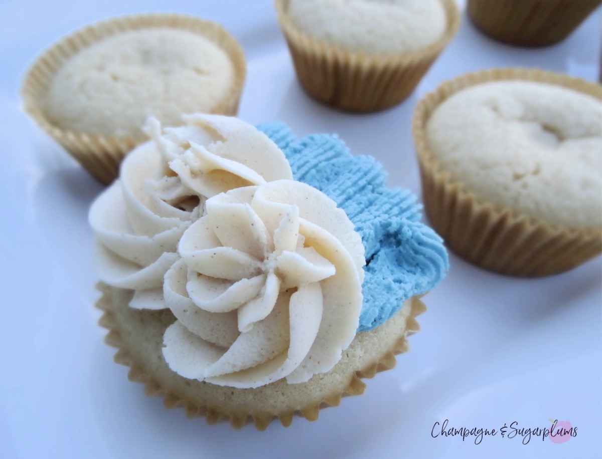 Spiced Rum Cupcakes - Champagne and Sugarplums