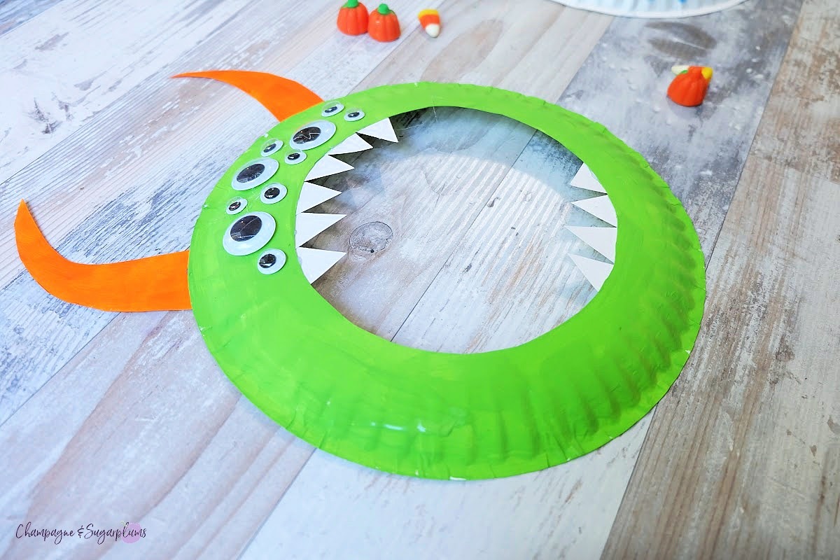 Paper Plate Monsters {Kids Craft} - Champagne and Sugarplums