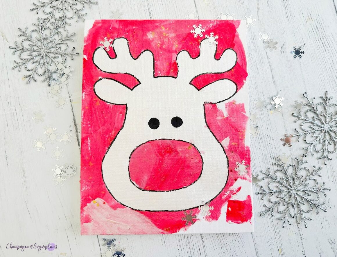 Reindeer Fun! Kid's Craft - Champagne and Sugarplums