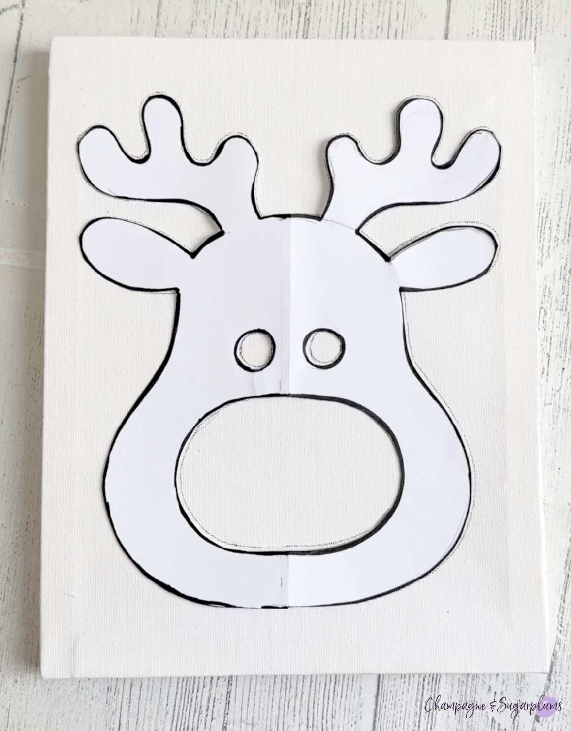 Reindeer Fun! Kid's Craft - Champagne and Sugarplums