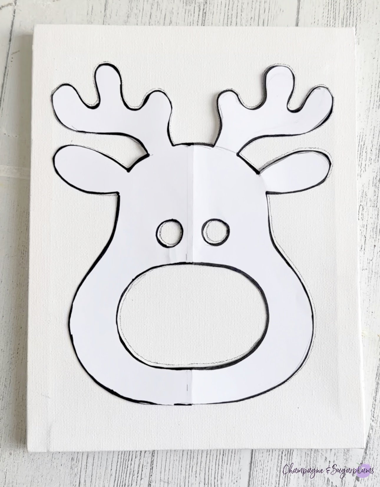 Reindeer Fun! Kid's Craft - Champagne and Sugarplums